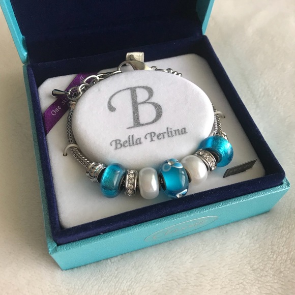 bella Perlina | Jewelry | Nwt Bella Perlina Silver Charm Bracelet ...
